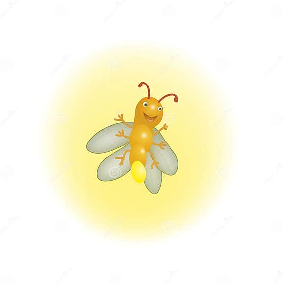Luciole illustration stock. Illustration du mignon, jour - 8294030