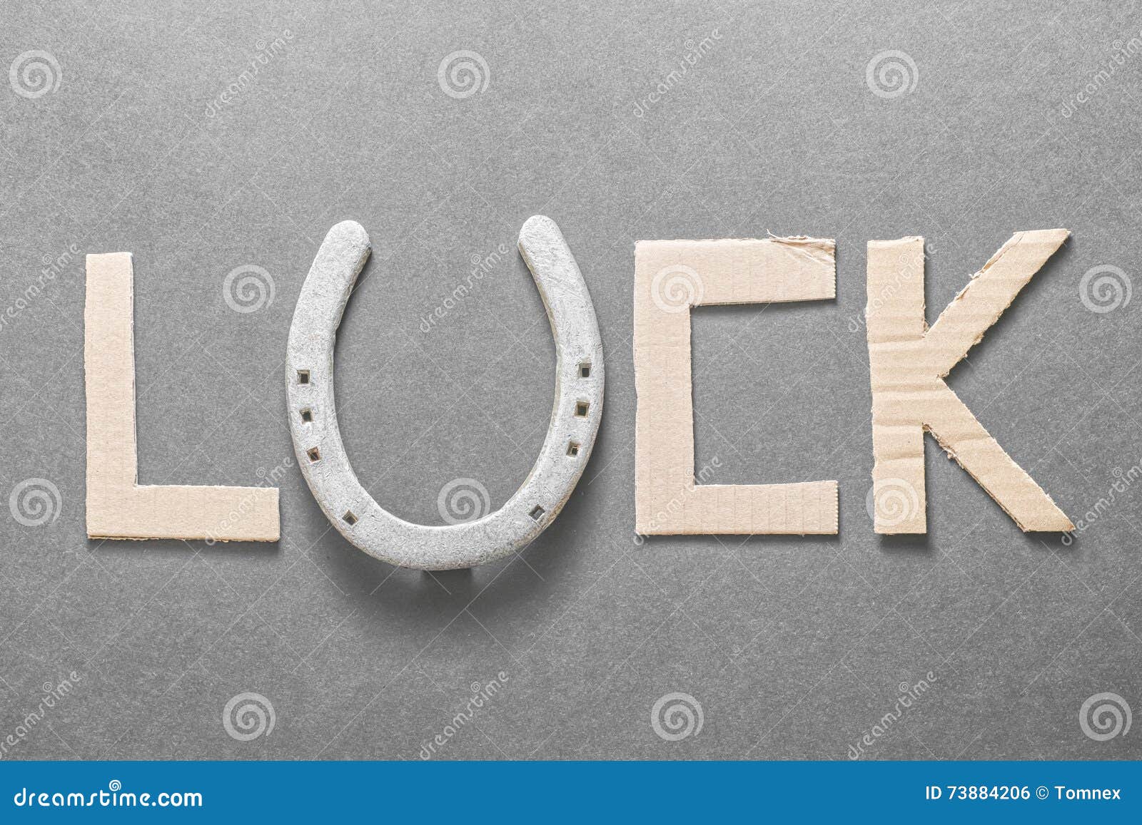Luck stock photo. Image of space, luck, horseshoe, word - 73884206