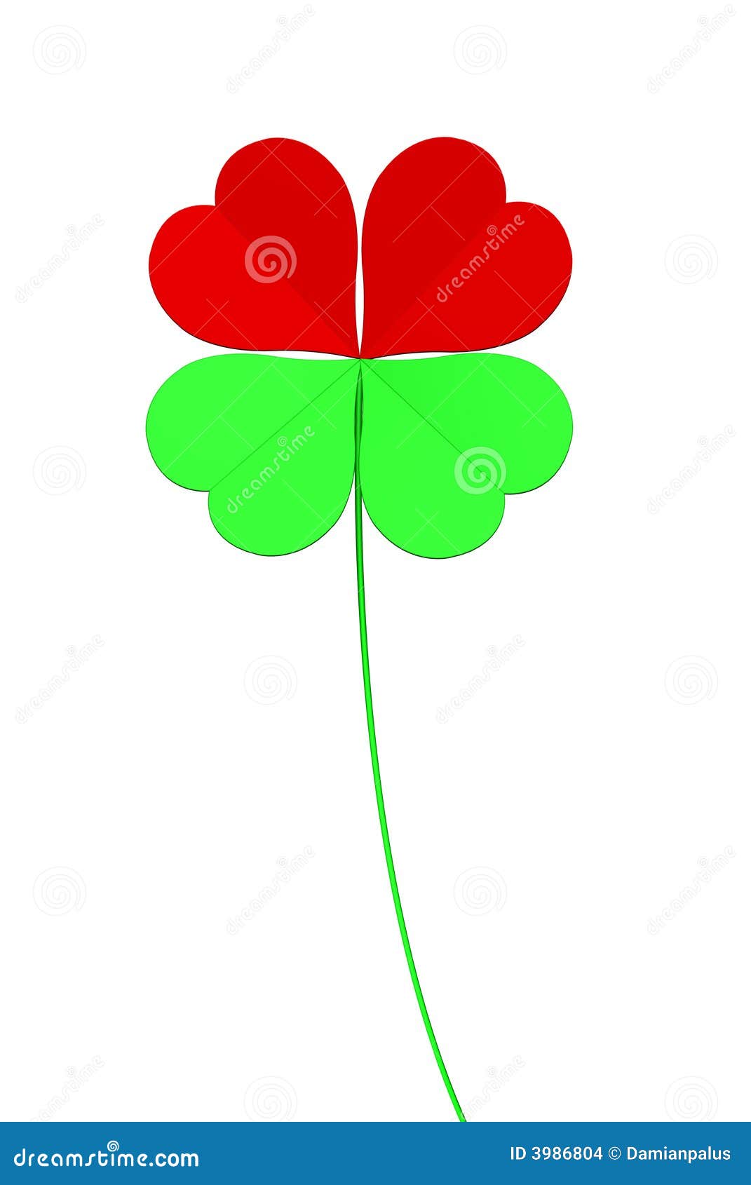 Luck and love stock illustration. Illustration of highlight - 3986804