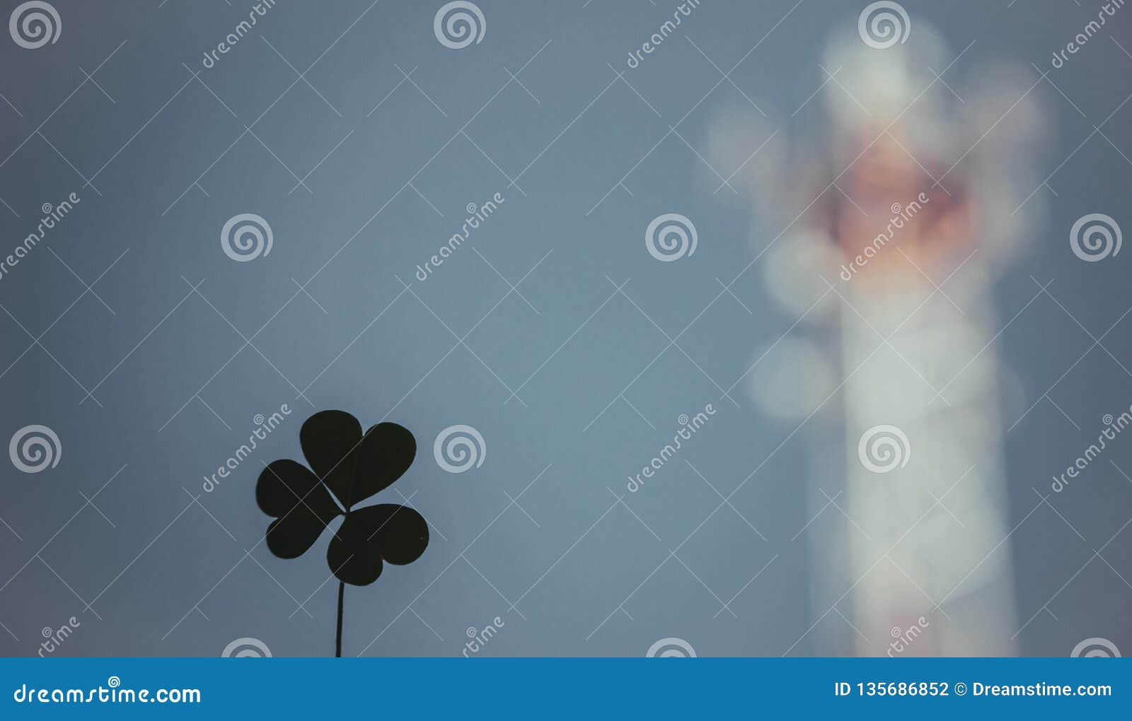 Luck and Love, Connected by an Invisible Force. Stock Photo - Image of ...