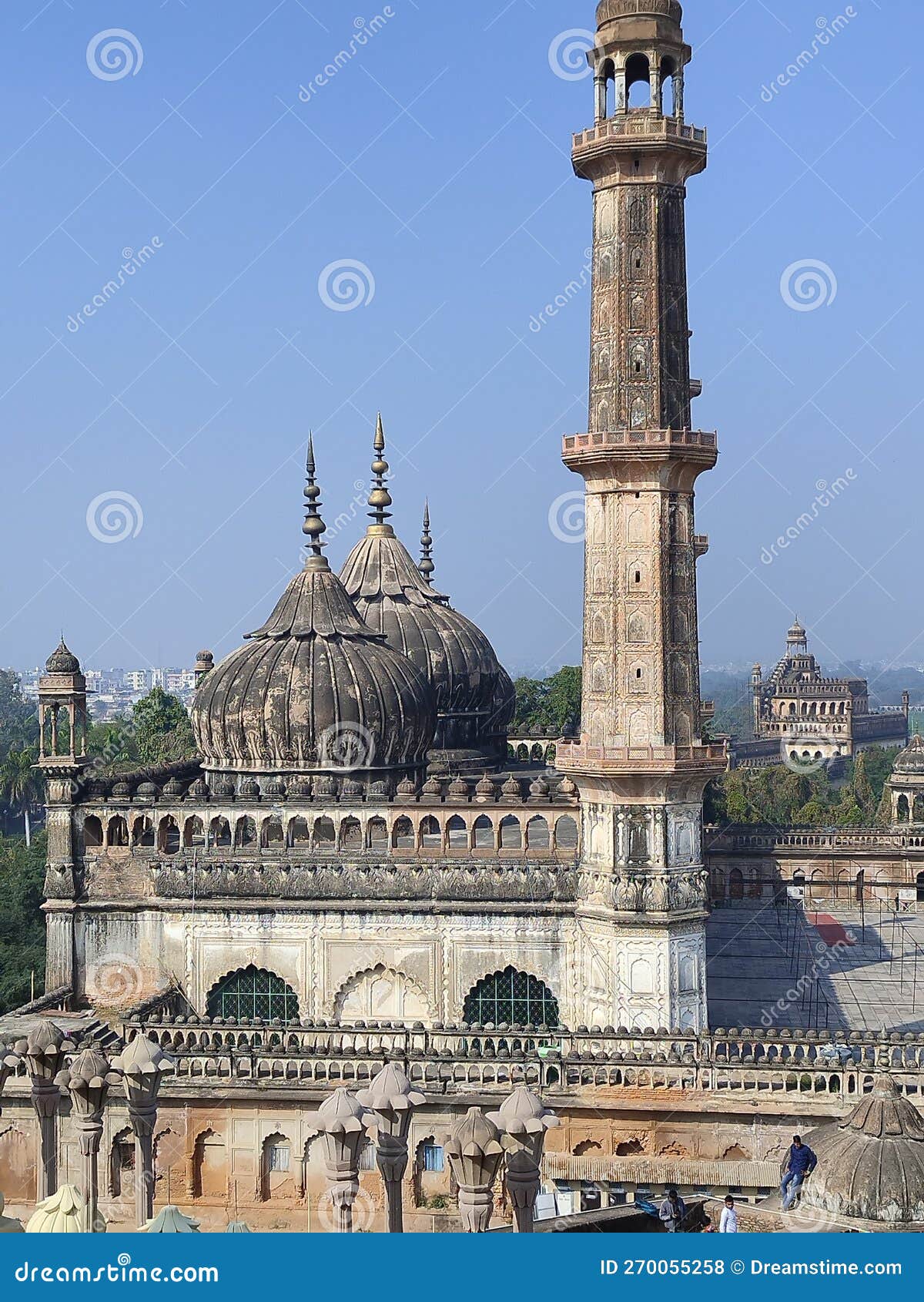 Lucknow HarHeritage Shahi Masjid Foto de archivo - Imagen de edificio ...