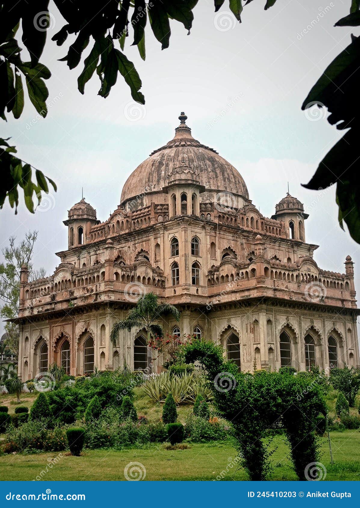 Lucknow Maqbara Sadat Ali Khan Stock Photos - Free & Royalty-Free Stock ...
