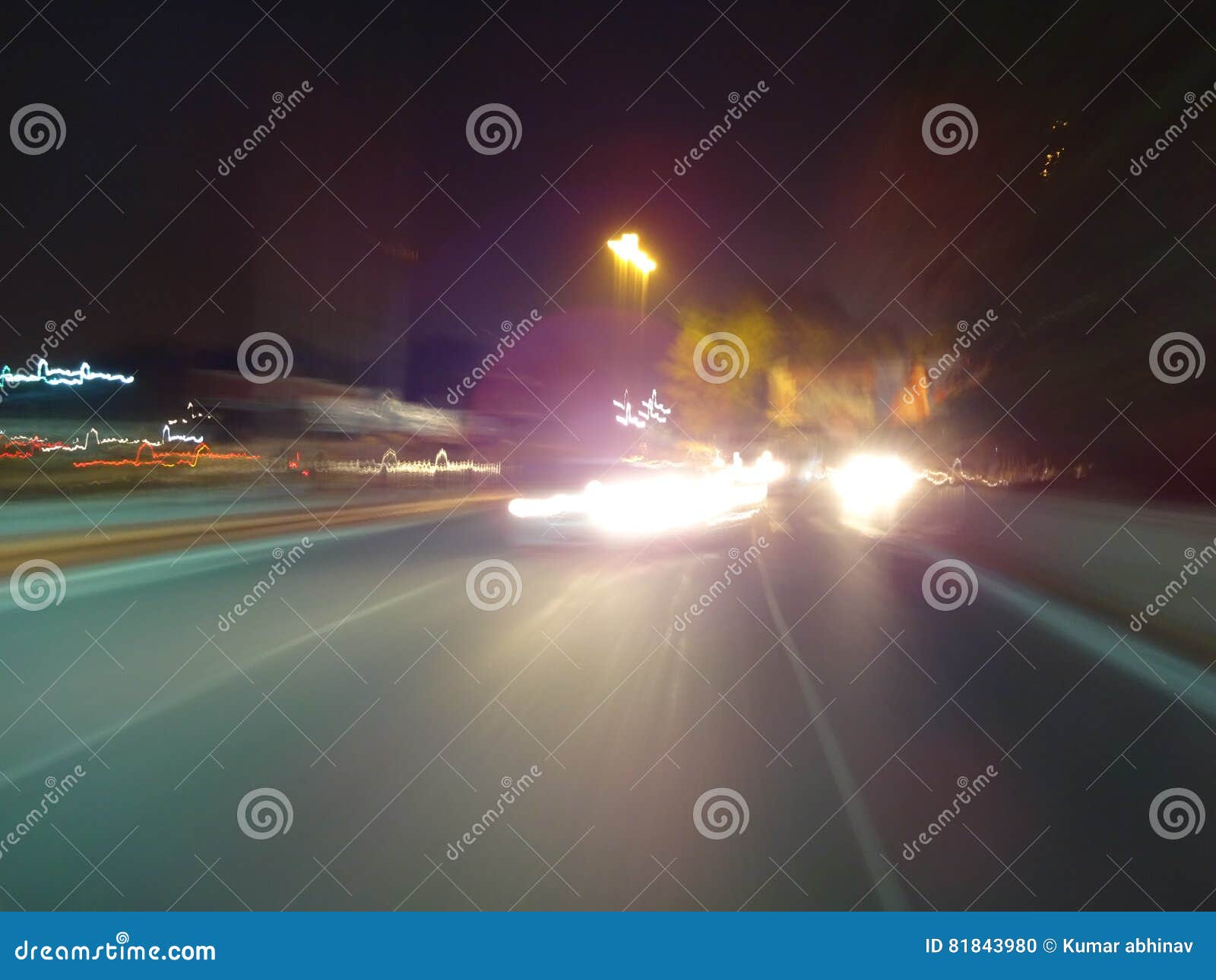 Lucknow traffic stock photo. Image of night, traffic - 81843980