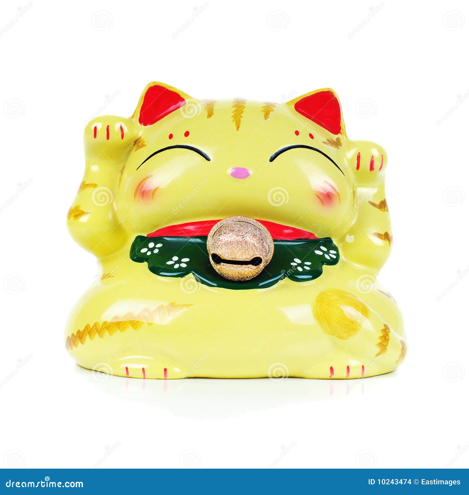 Lucky Cat stock photo. Image of cute, auspicious, gift - 10243474