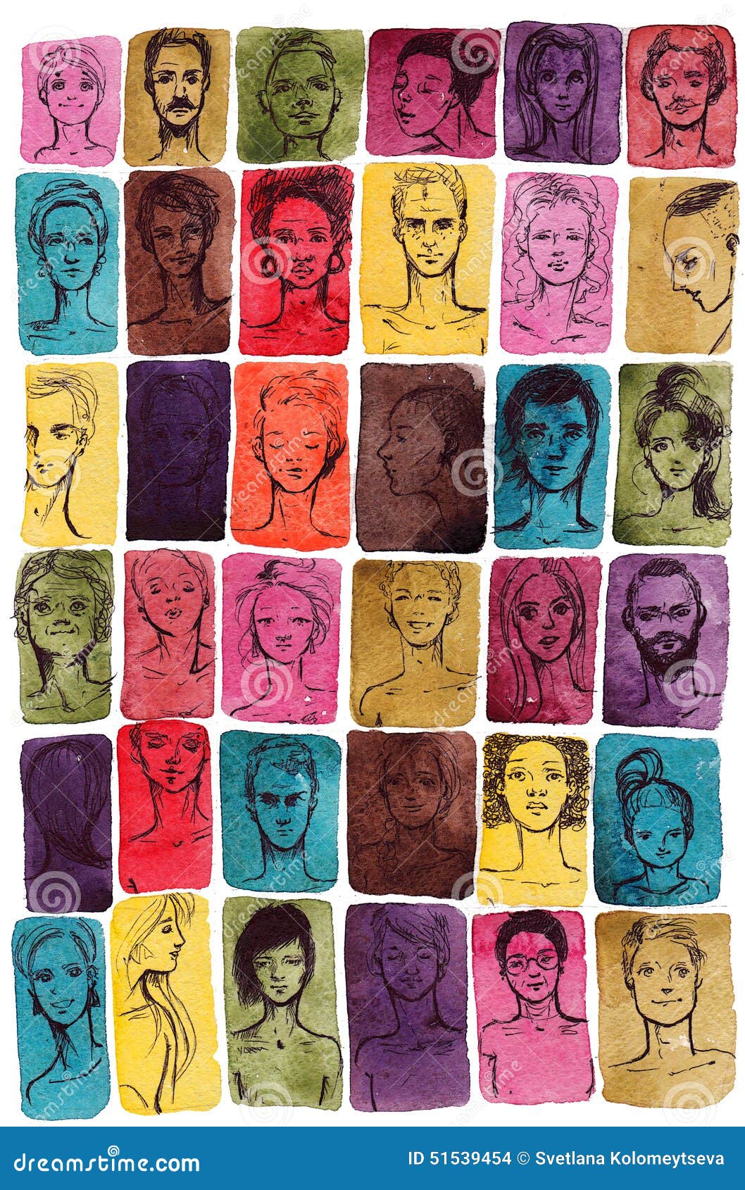 Lucky Faces stock photo. Image of friend, cozy, winter - 51539454