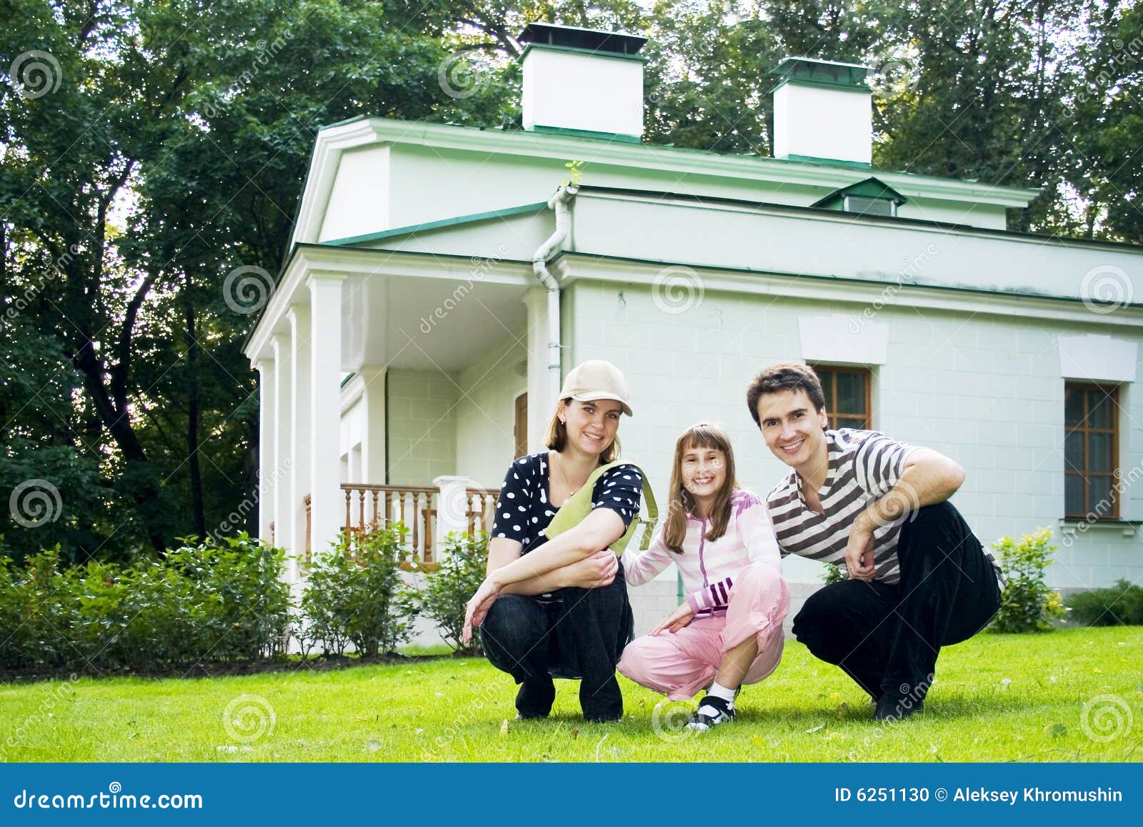 Lucky family stock photo. Image of parent, back, male - 6251130