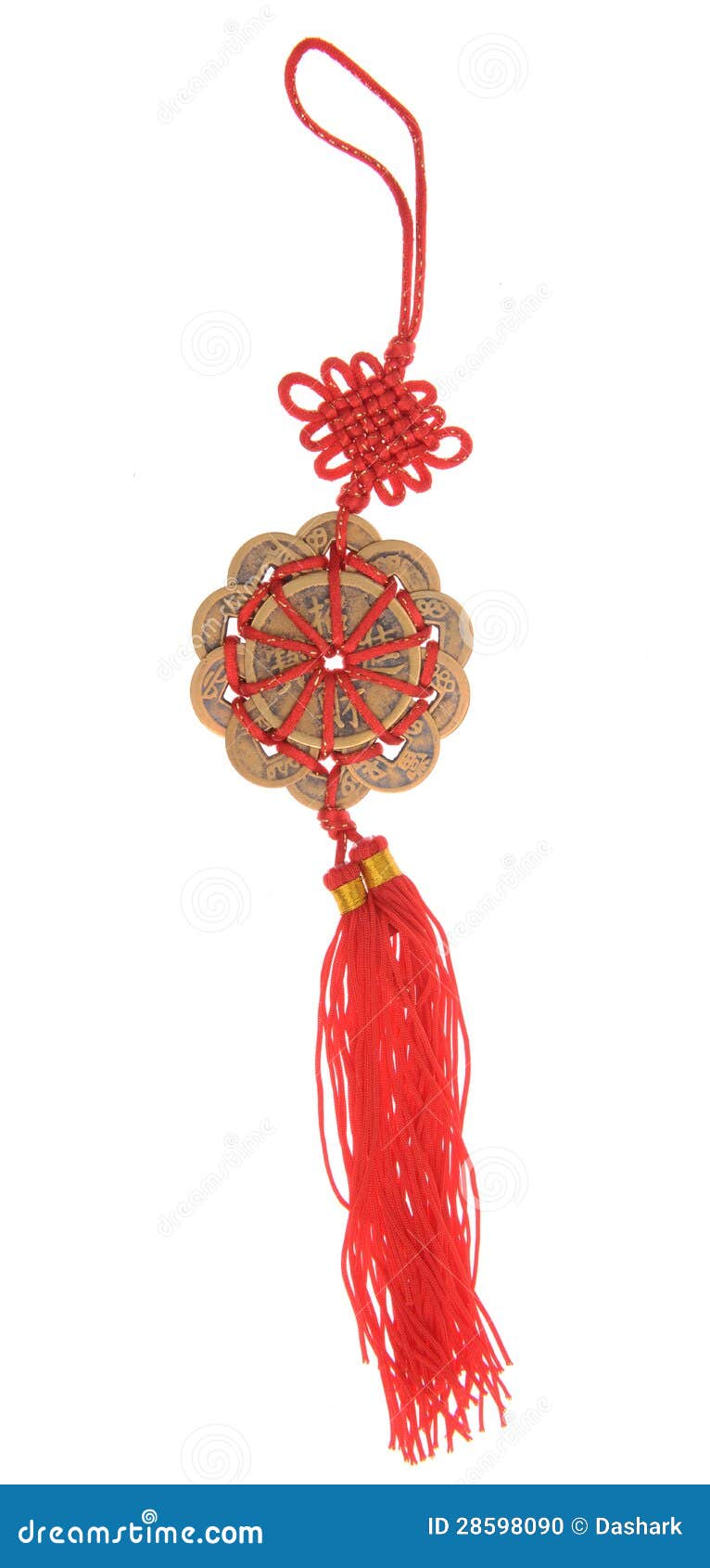 Lucky Knot for Chinese New Year Stock Photo - Image of cutout, golden ...