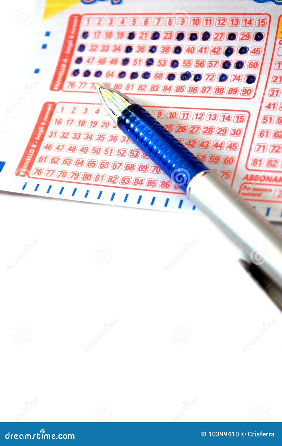 Lucky lottery ticket stock photo. Image of play, luck - 10399410