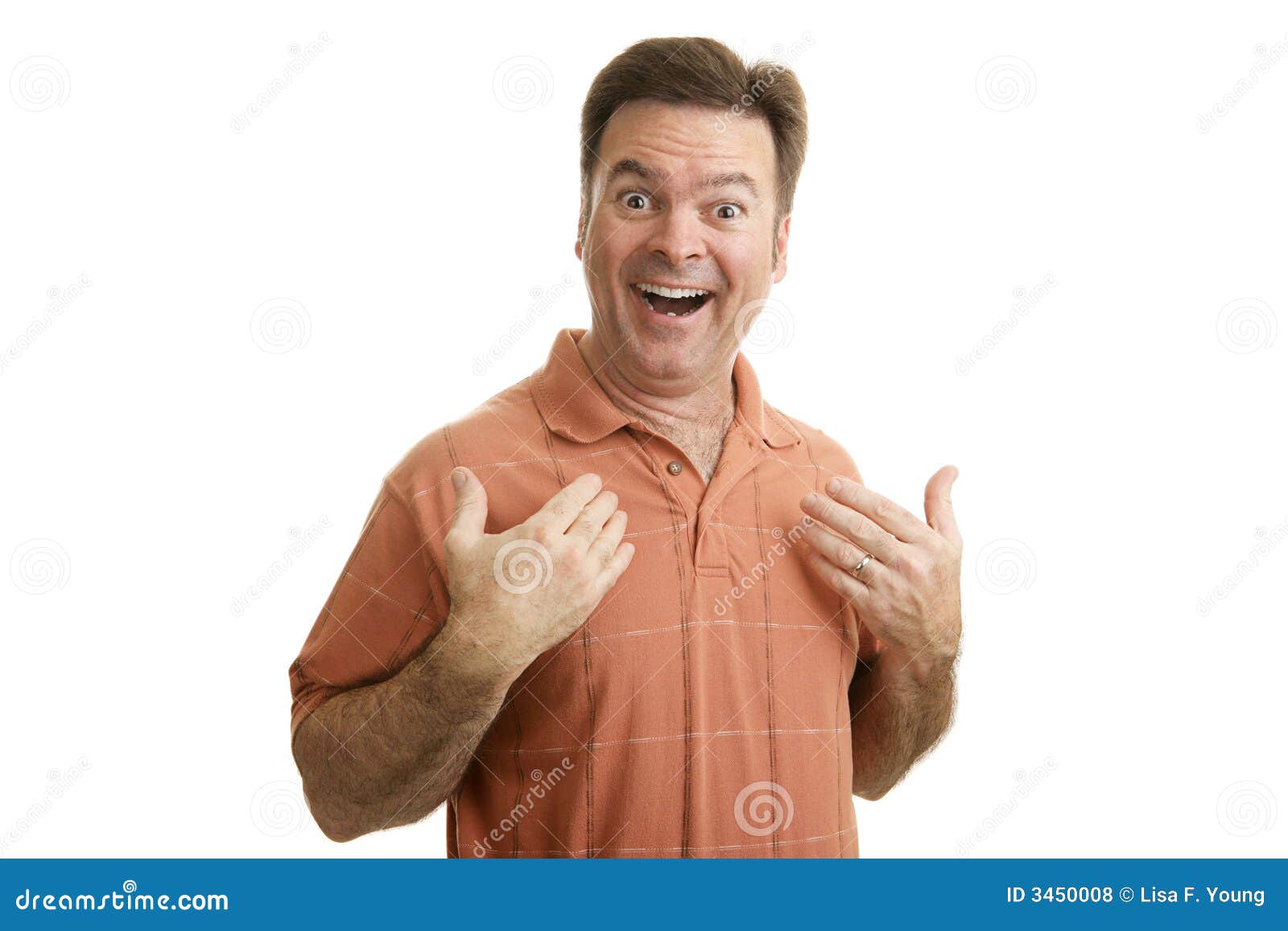 Lucky Me stock photo. Image of finger, humorous, denim - 3450008