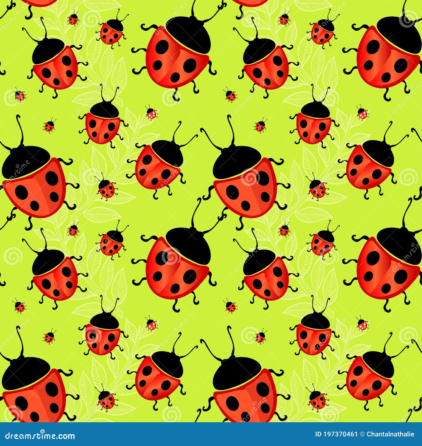 Lucky seamless pattern stock vector. Illustration of print - 197370461