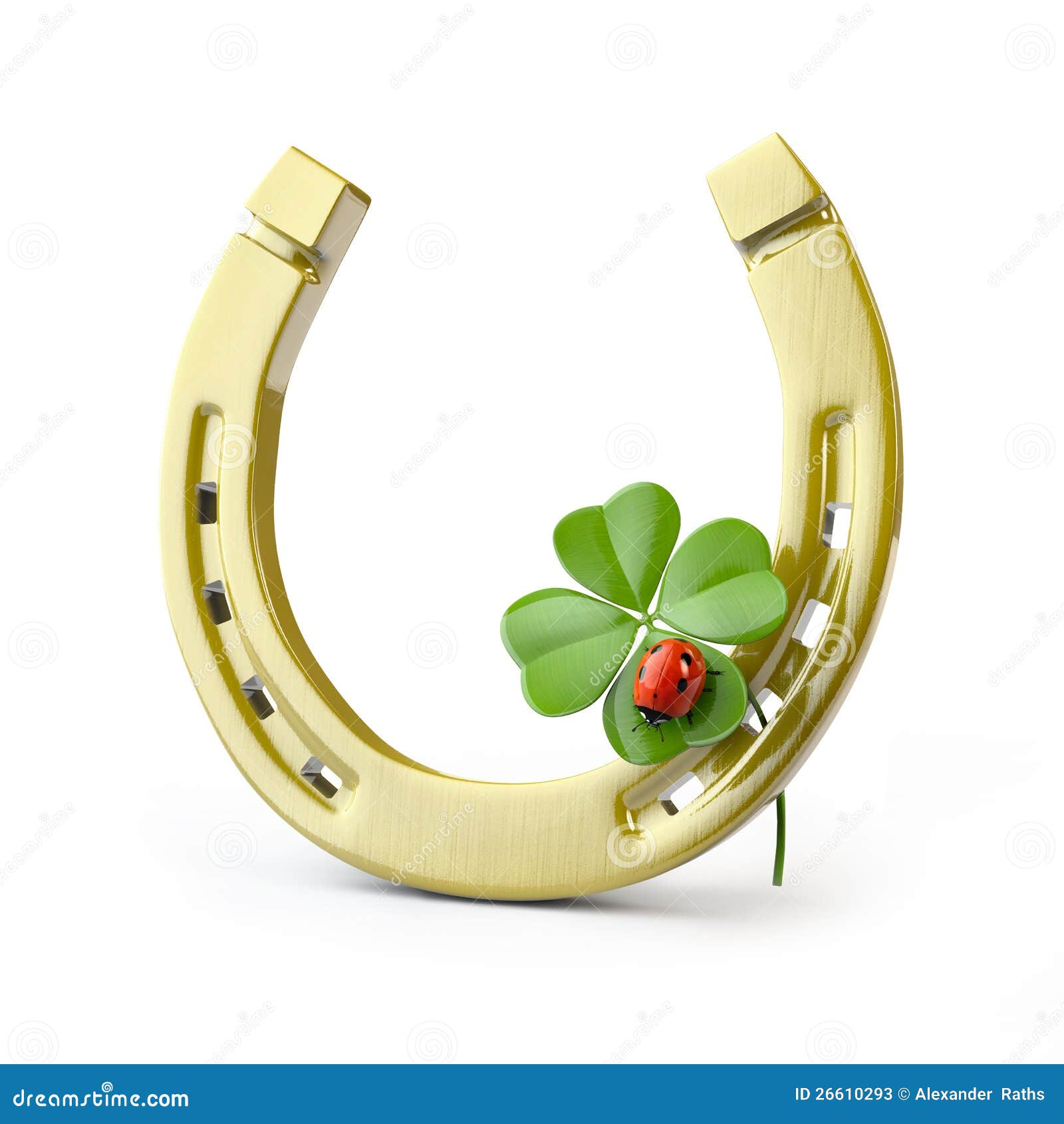 Lucky symbols stock illustration. Illustration of irish - 26610293