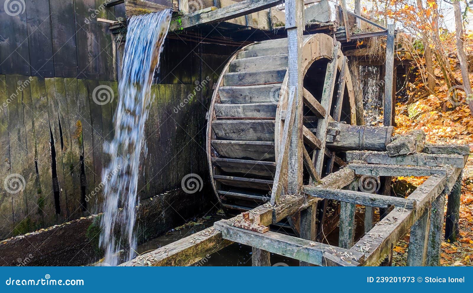 Lucky Watermill - Ohaba - Romania Stock Image - Image of maintenance ...