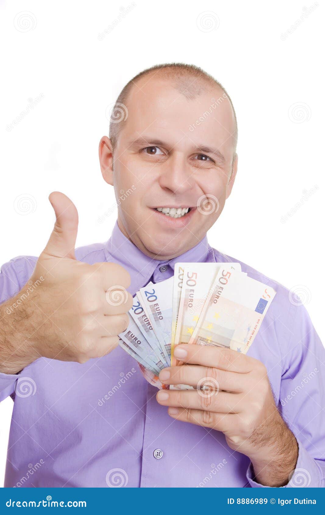 Lucky winner stock image. Image of lucky, isolated, businessman - 8886989