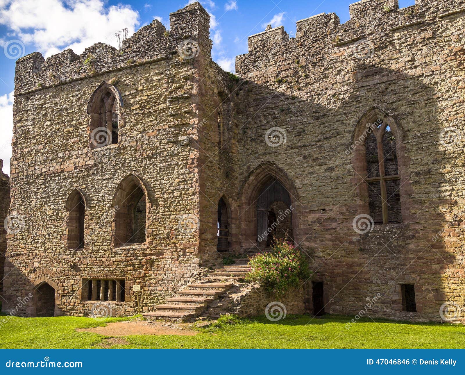 Ludlow Castle, England stock photo. Image of walls, landmark - 47046846