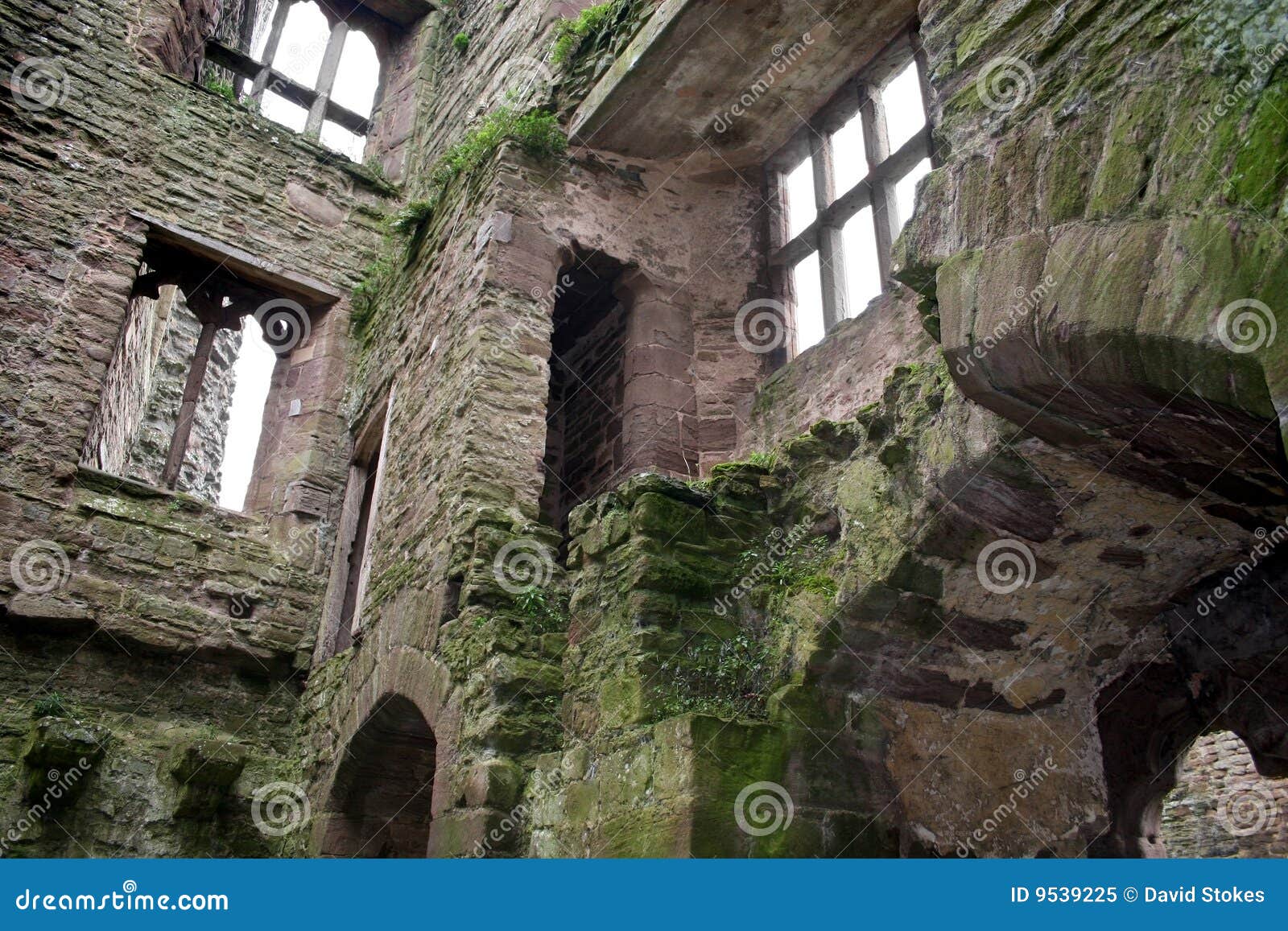 Rooms In Ruined Building Stock Image | CartoonDealer.com #1083109