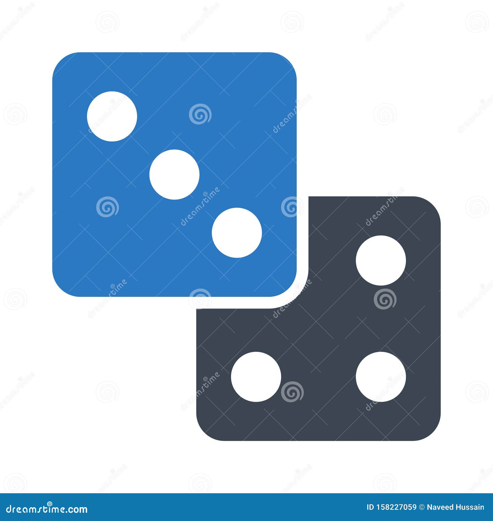Ludo Glyph Color Vector Icon Stock Vector - Illustration of ludo ...