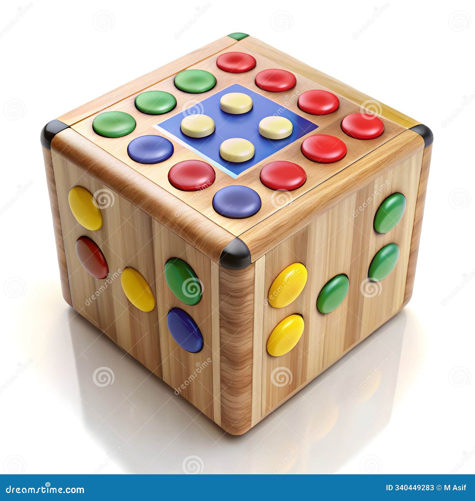 Ludo cube stock illustration. Illustration of concept - 340449283