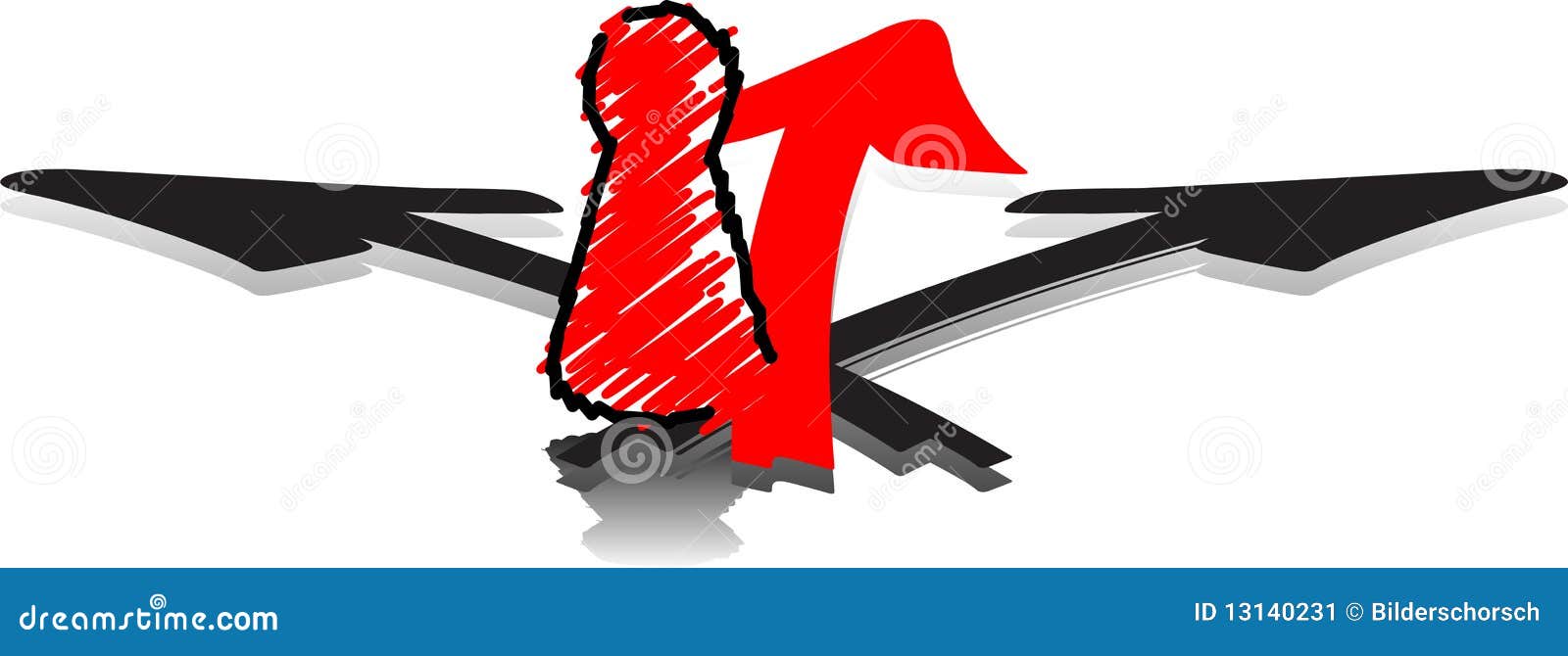 Ludo figure and 3 arrows stock vector. Illustration of gamble - 13140231