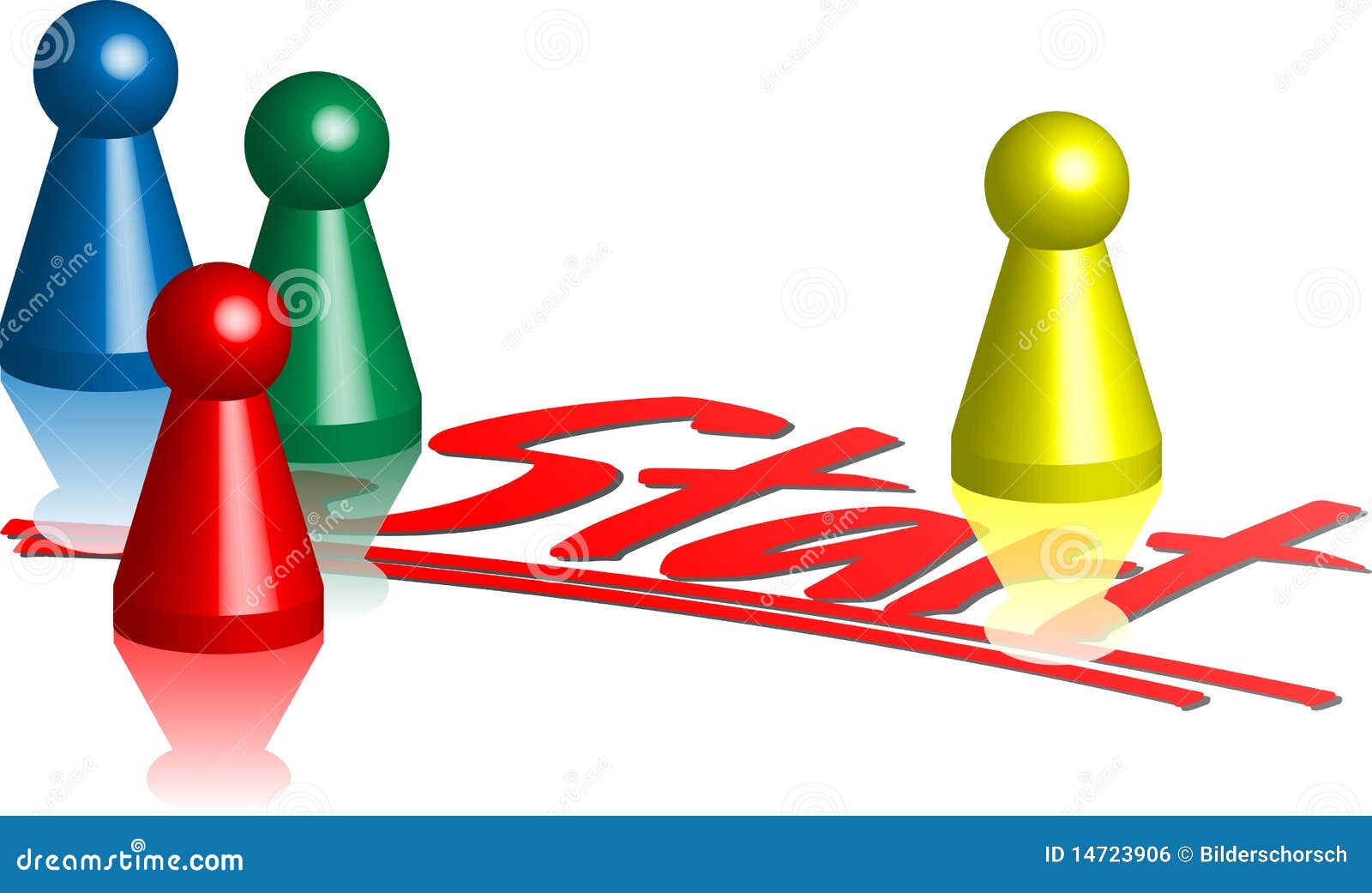 Ludo_start stock vector. Illustration of equality, colourful - 14723906