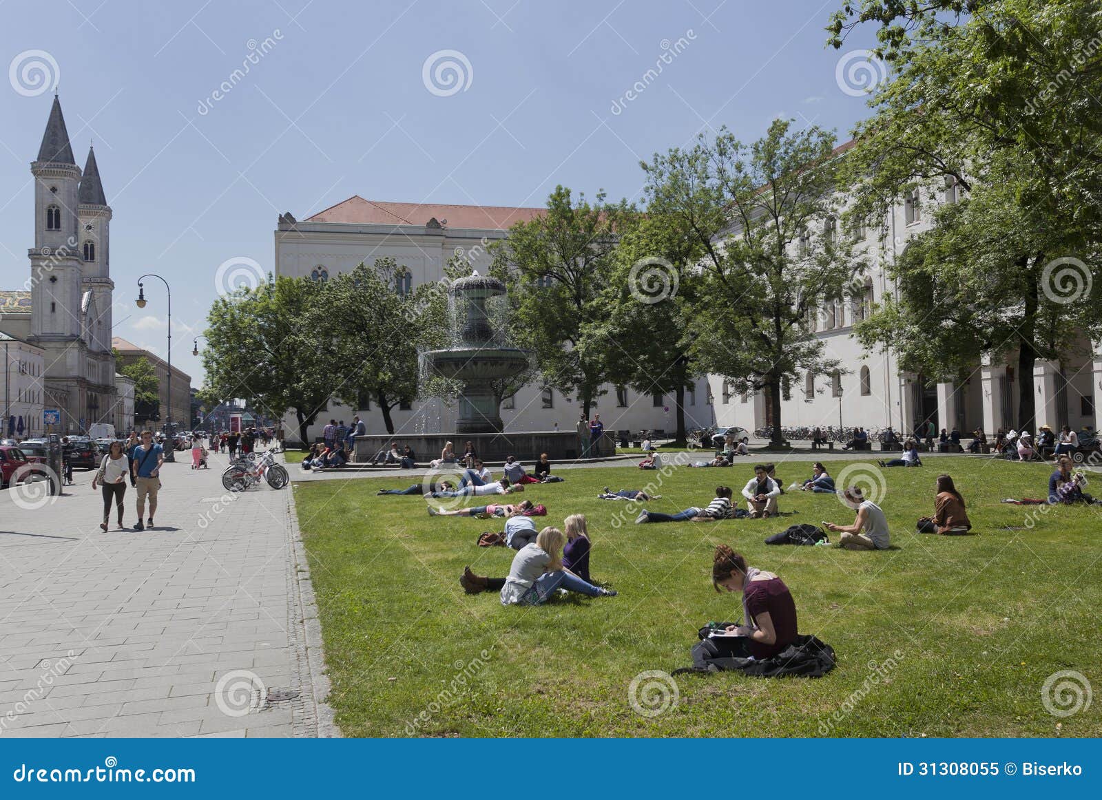 Ludwig Maximilian University - Munich Imagem Editorial - Imagem de ...