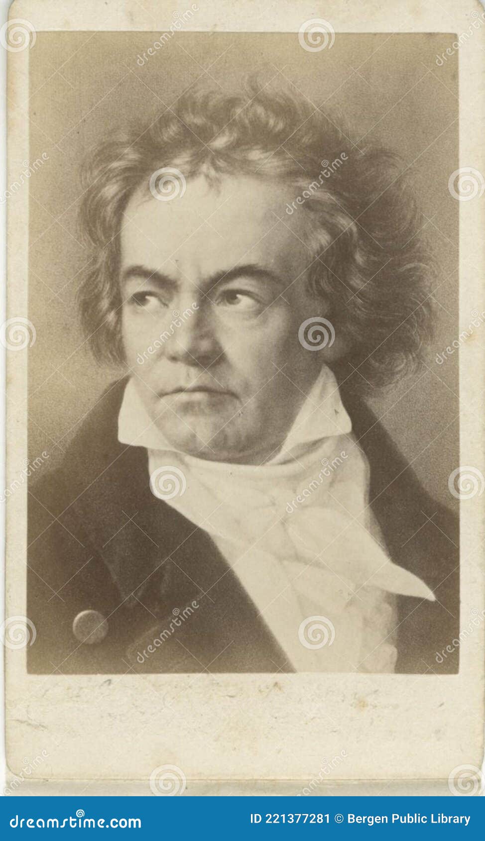 Ludwig Van Beethoven Portrait Picture. Image: 221377281
