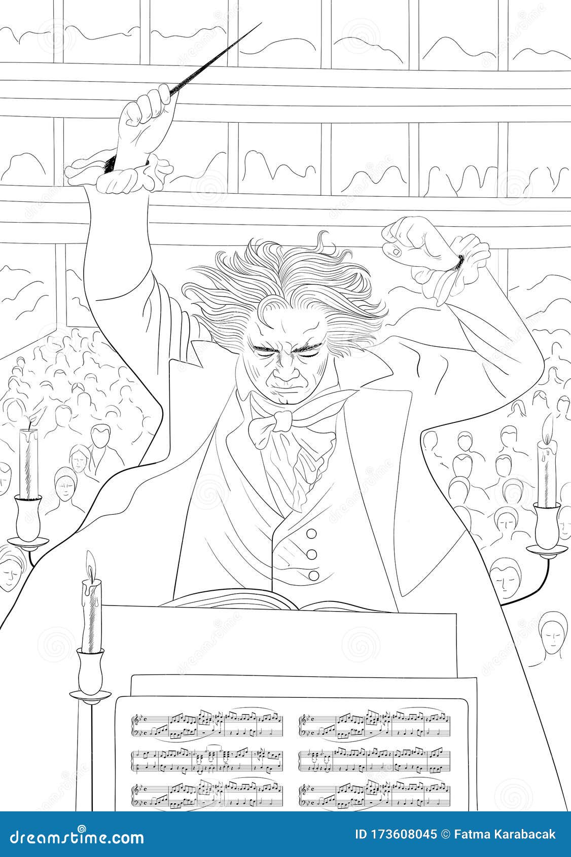 Ludwig Van Beethoven, Was a German Composer and Pianist Editorial Image ...