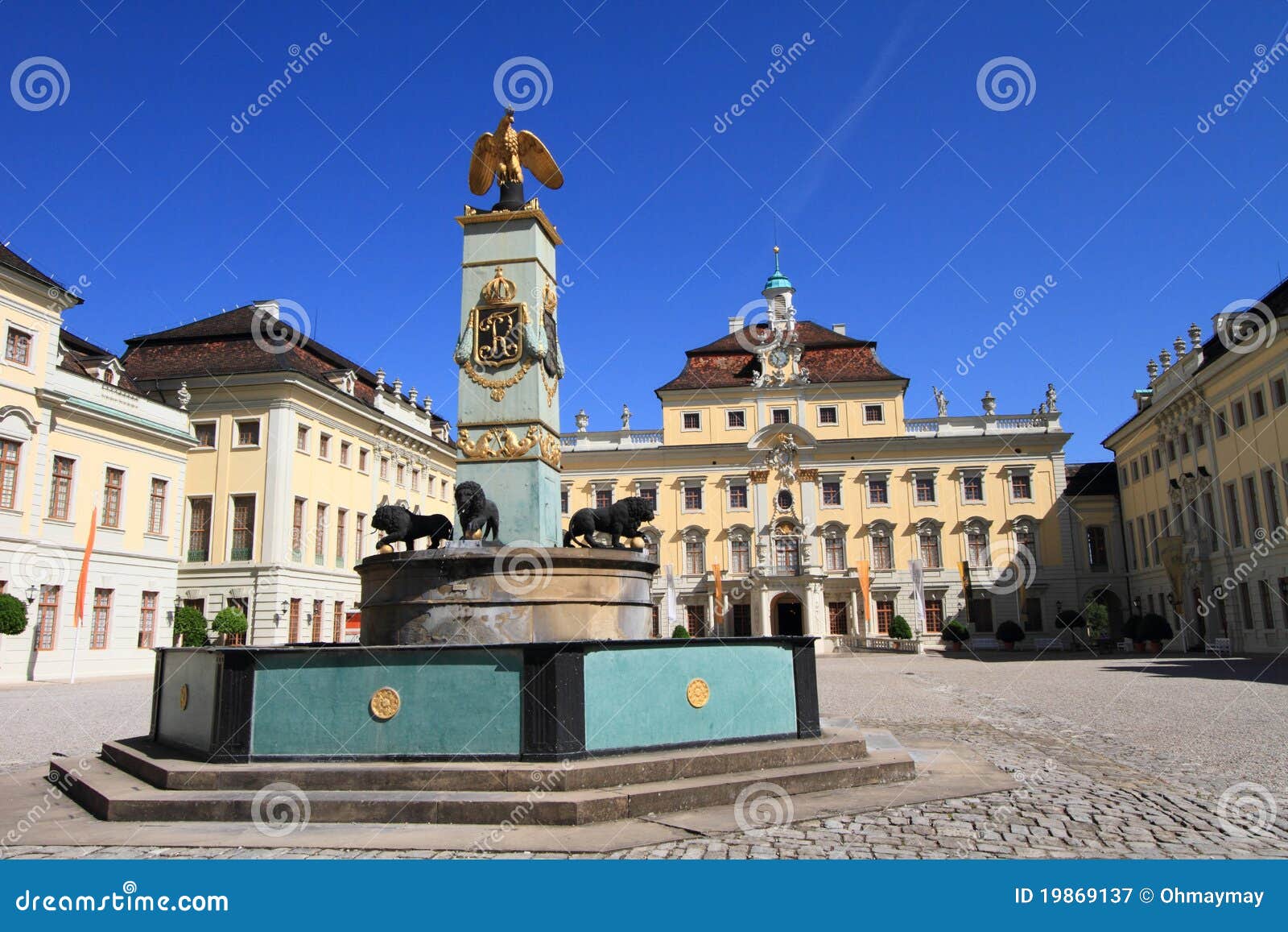 Ludwigsburg palace stock image. Image of park, palace - 19869137