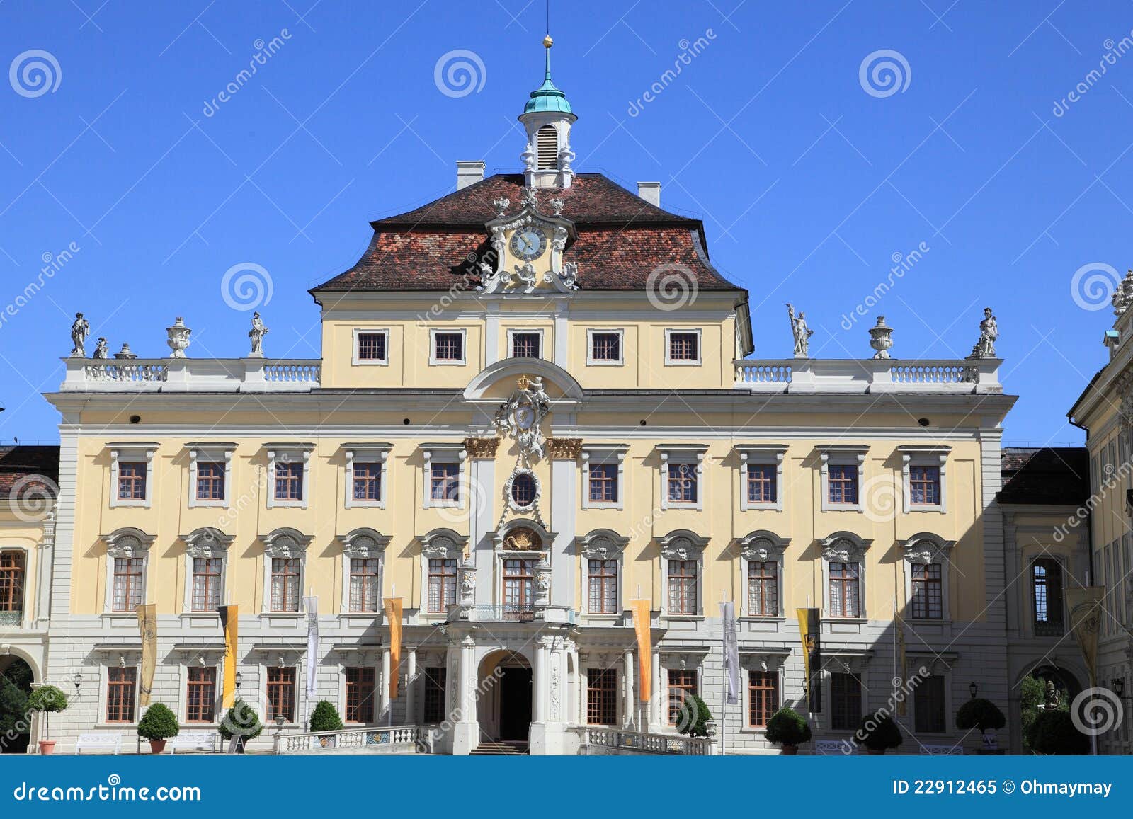 Ludwigsburg palace stock image. Image of courtyard, europe - 22912465