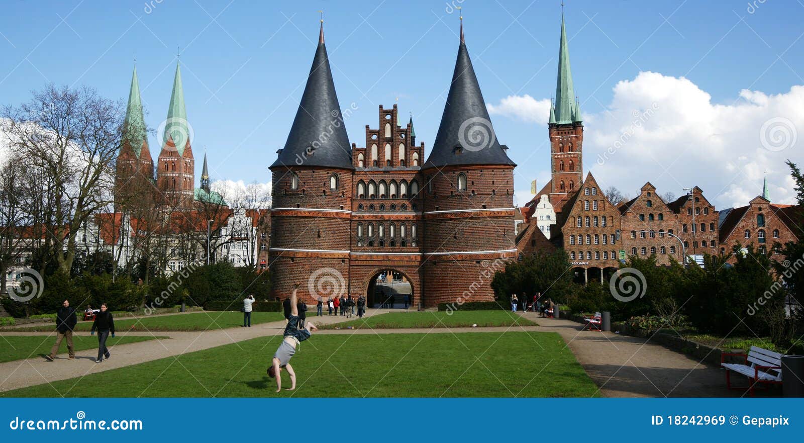 Luebeck editorial stock image. Image of german, schleswig - 18242969