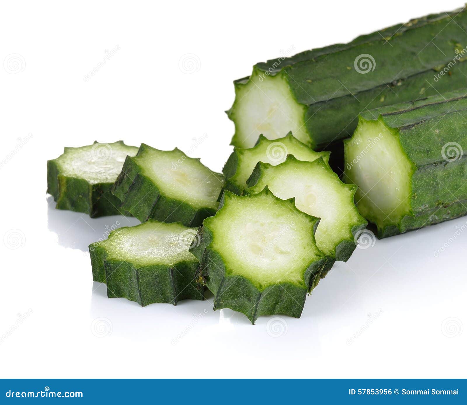 Lufa Fresca En El Fondo Blanco Foto de archivo - Imagen de fondo ...