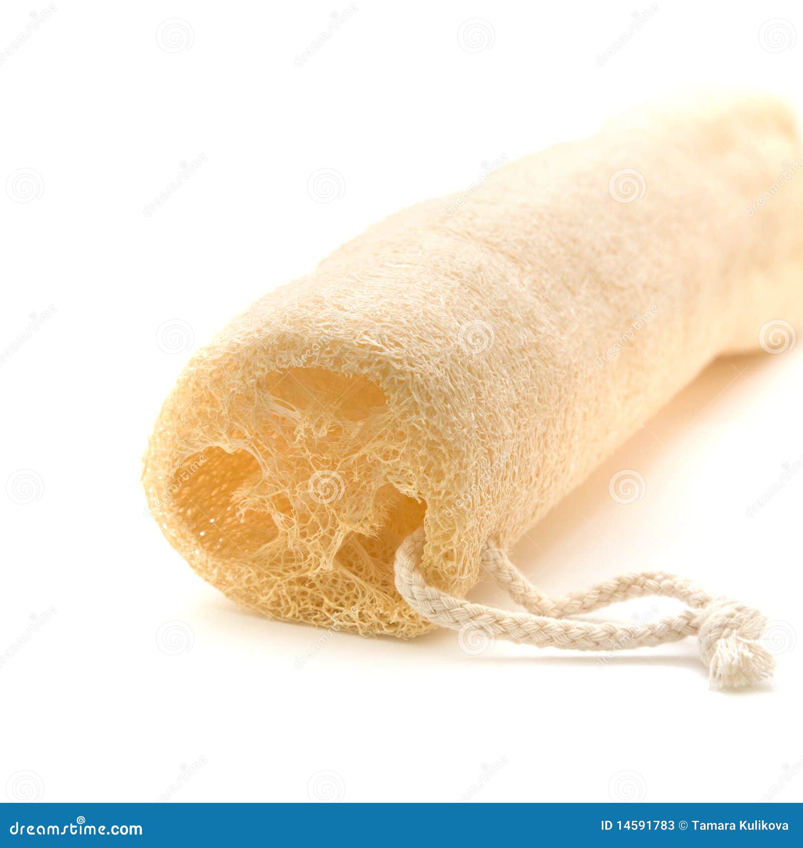 Luffa normal de bain image stock. Image du élastique - 14591783