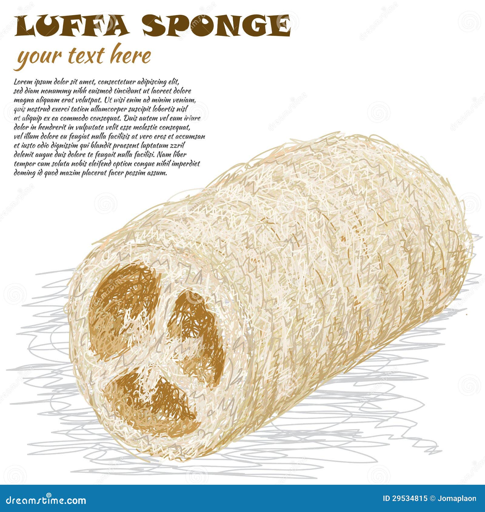 Loofah Stock Illustrations – 442 Loofah Stock Illustrations, Vectors ...
