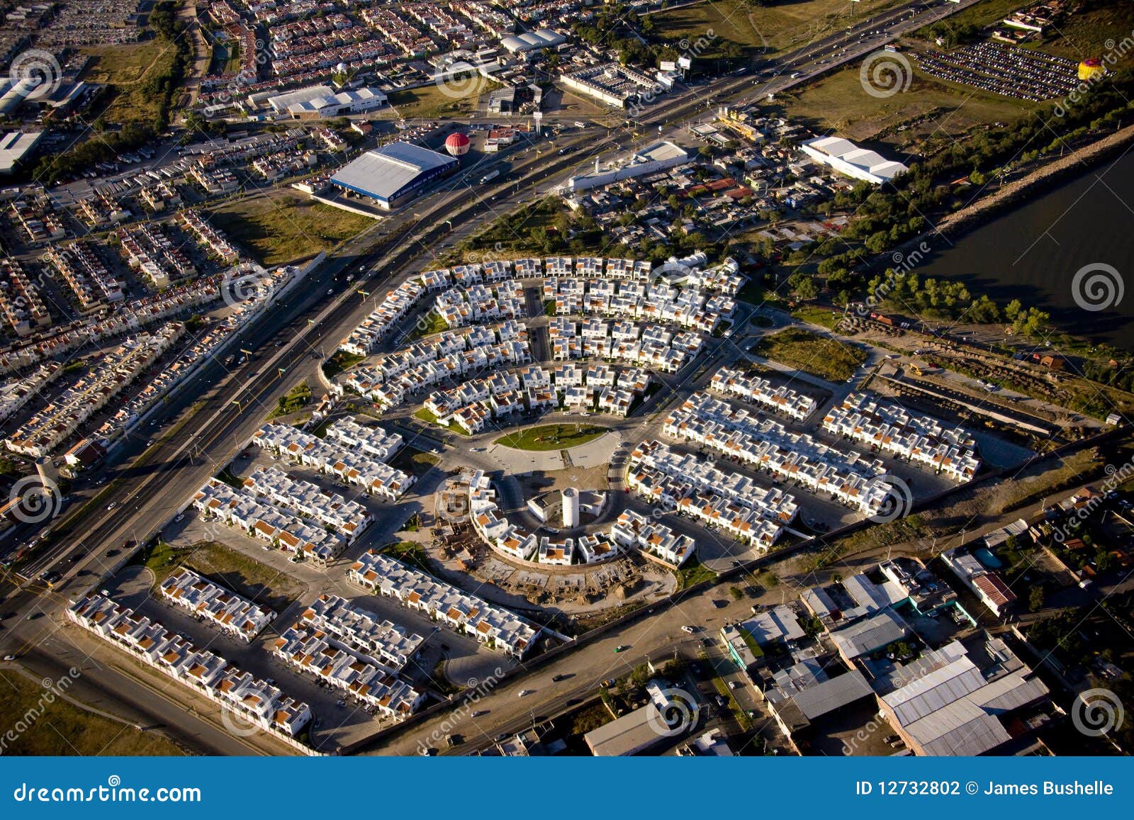Luftaufnahme Von Leon Mexiko Stockfoto - Bild von antenne, leon: 12732802