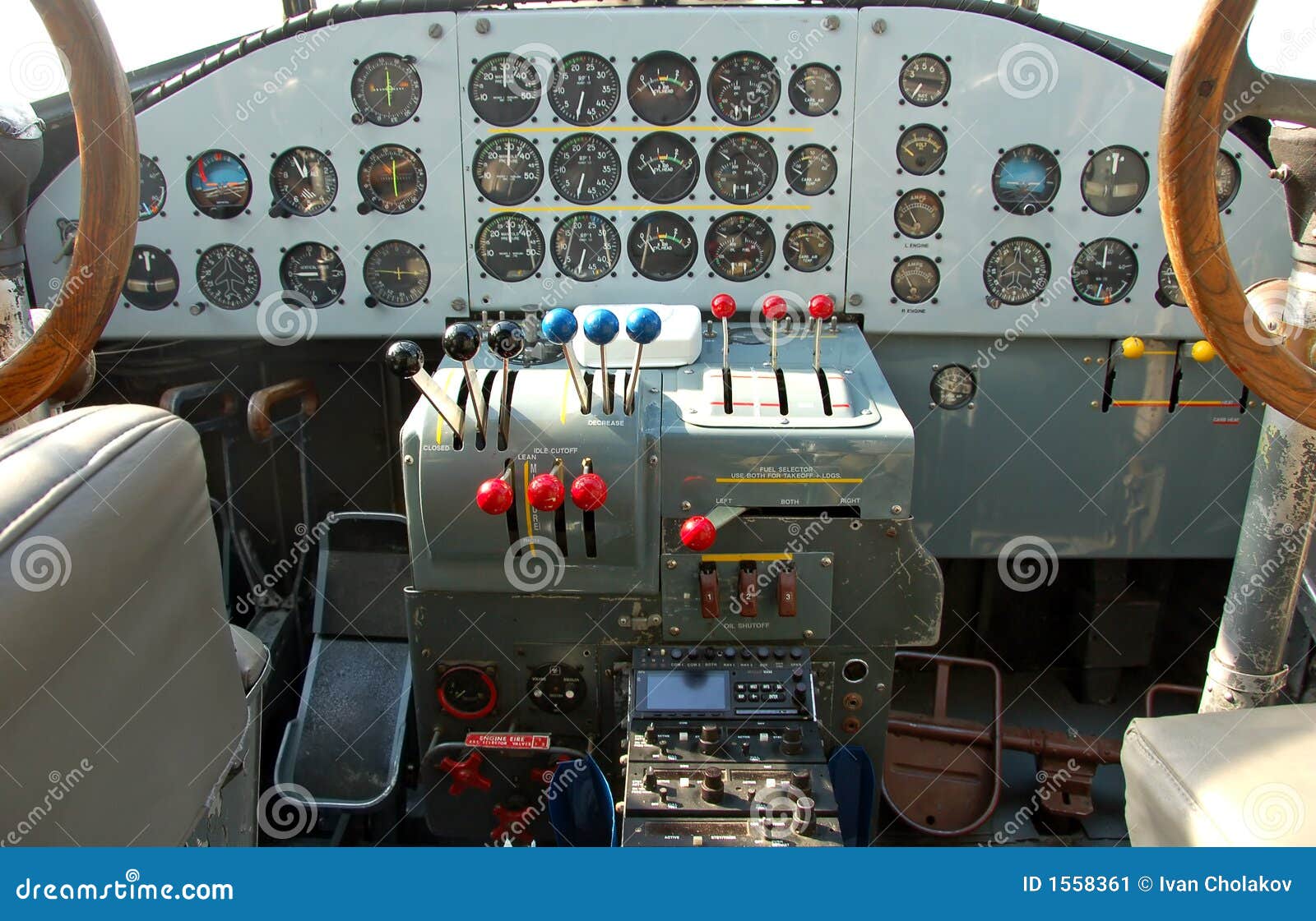 Luftwaffe airplane cockpit stock image. Image of navigational - 1558361