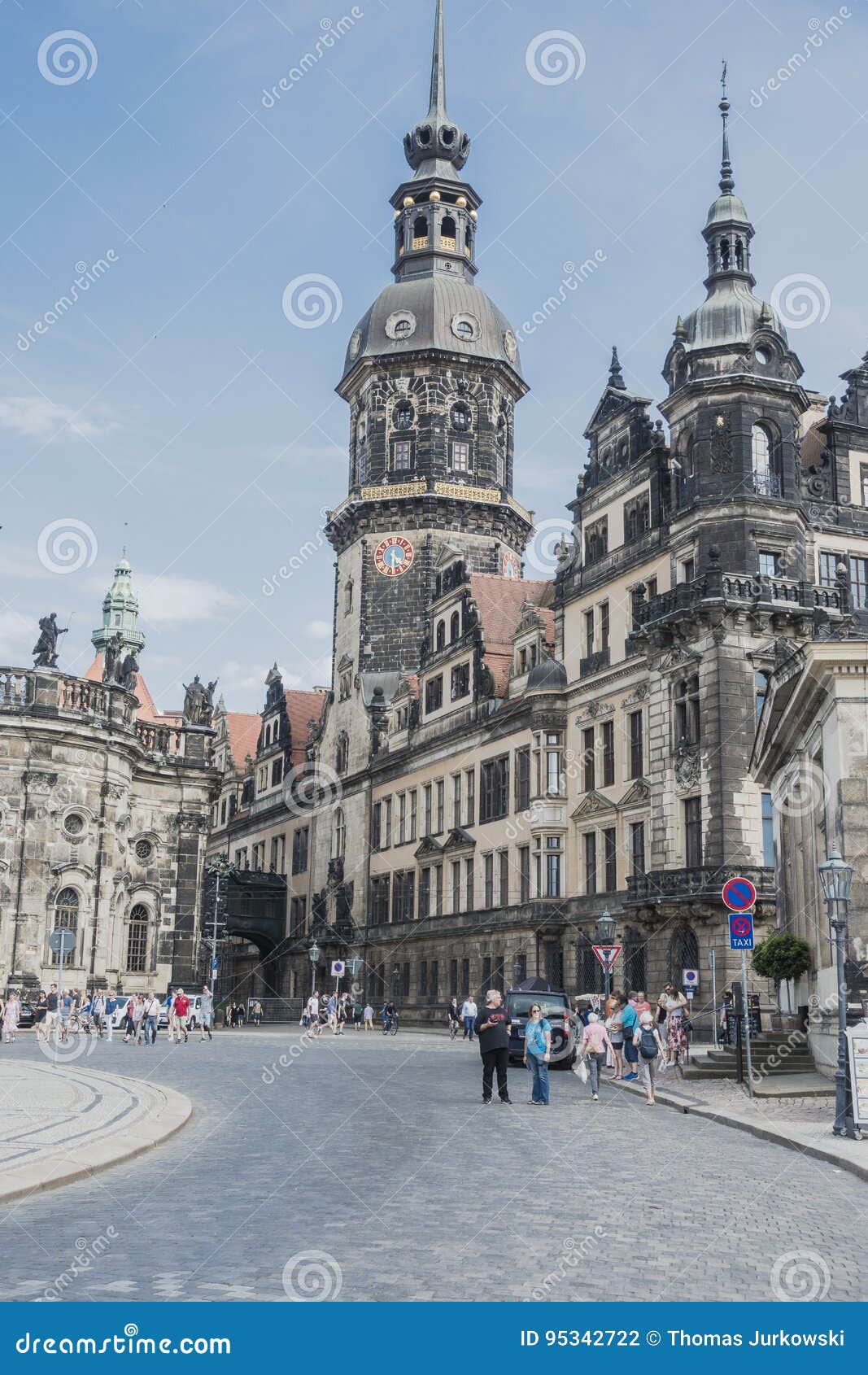 Lugar de Drezden fotografia editorial. Imagem de pedra - 95342722