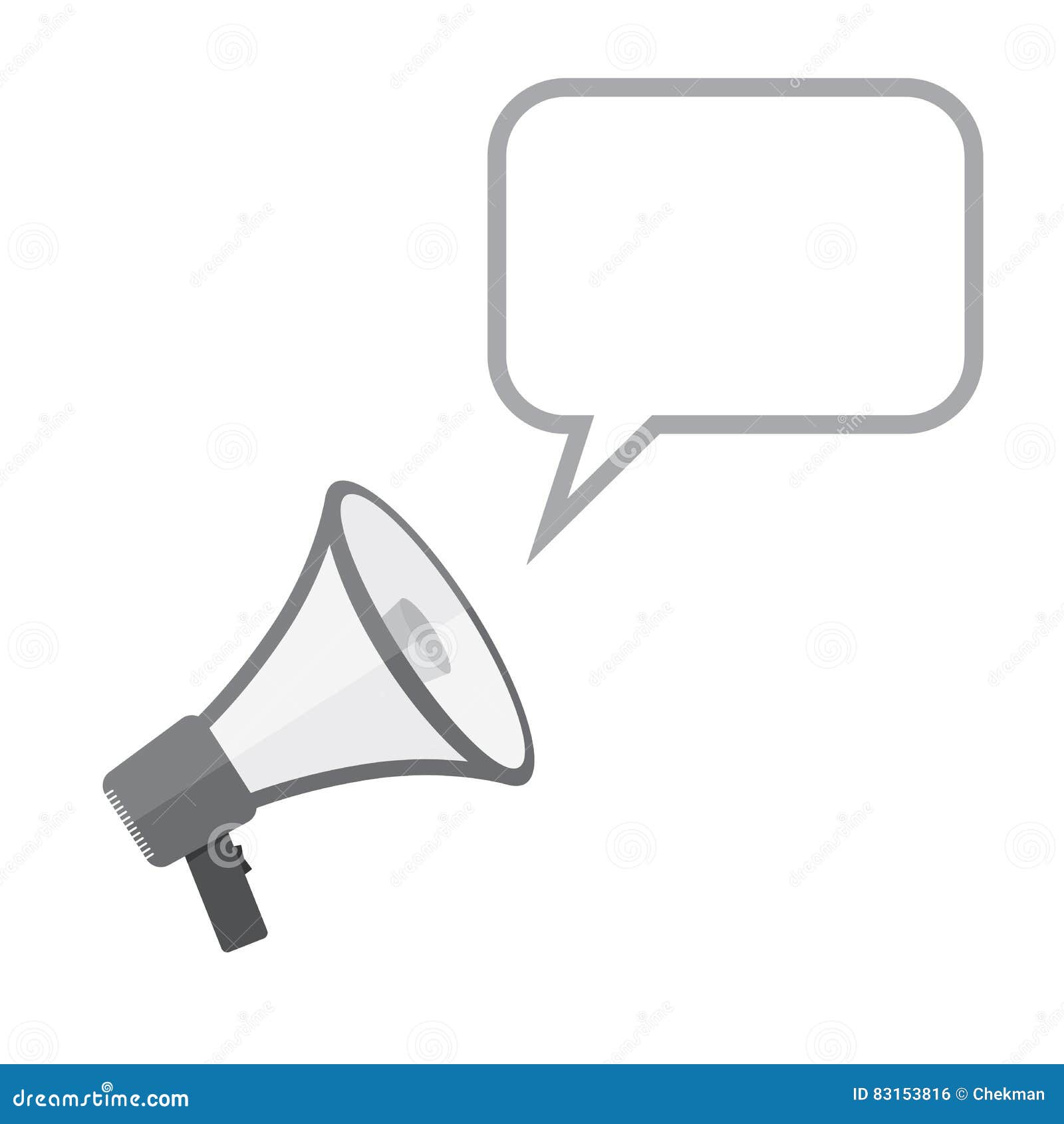 Luidspreker of Megafoonpictogram Vector Illustratie Stock Illustratie ...