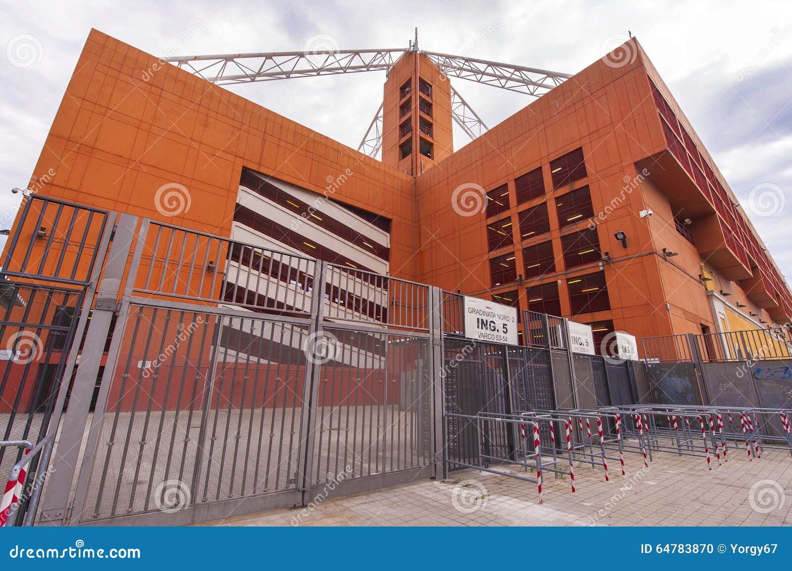 Luigi Ferraris Stadium editorial image. Image of italy - 64783870