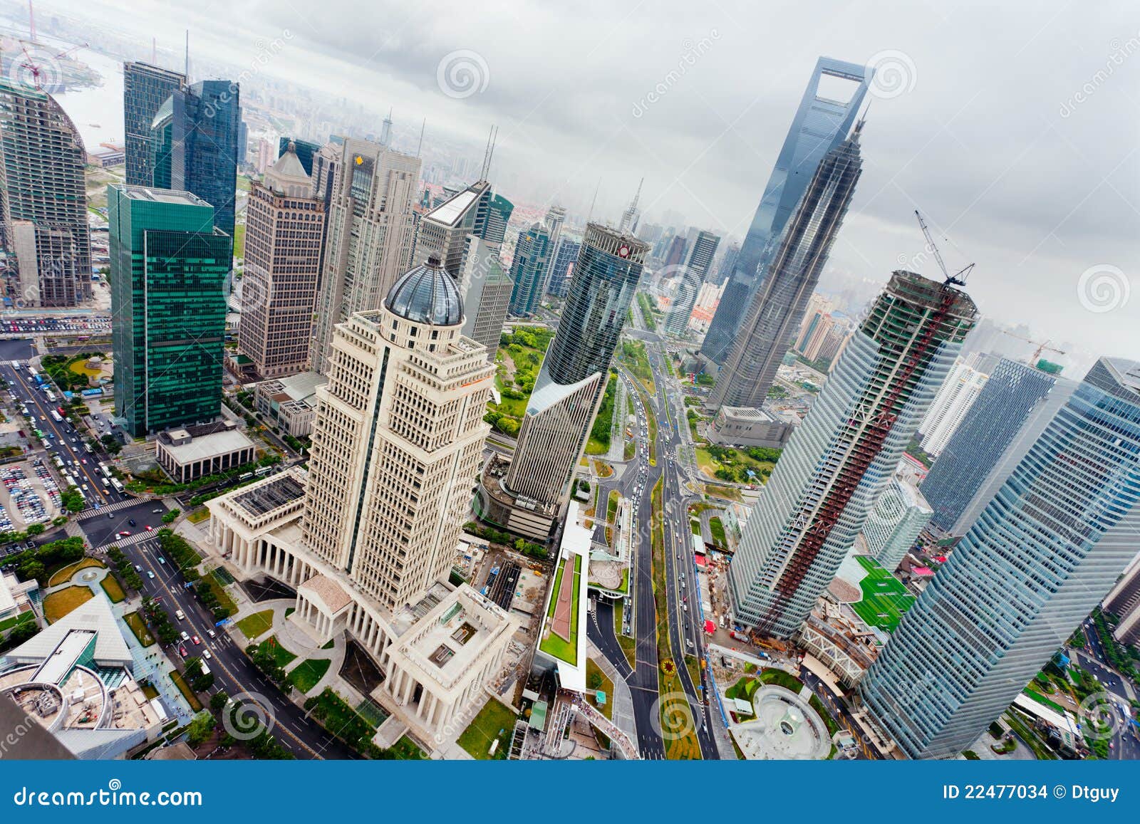 Lujiazui Financial Center stock photo. Image of metropolis - 22477034
