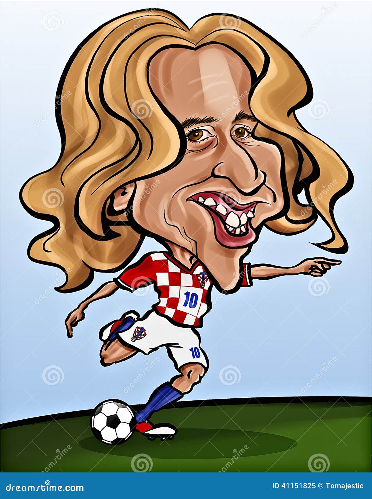 Luka Modric imagen editorial. Ilustración de taza, ilustraciones - 41151825