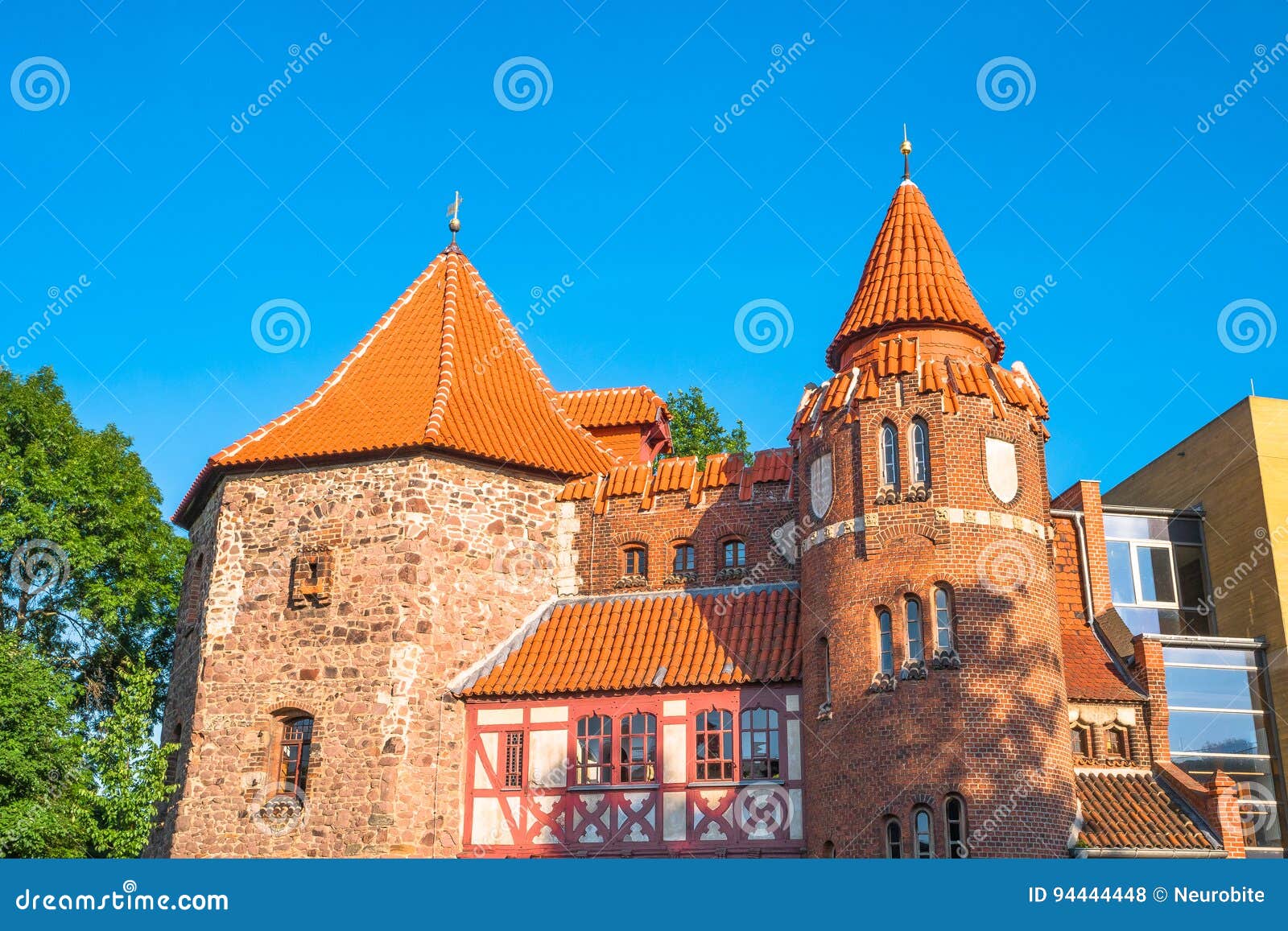 Lukasklause - Old German Castle and Museum, Magdeburg, Germany Stock ...