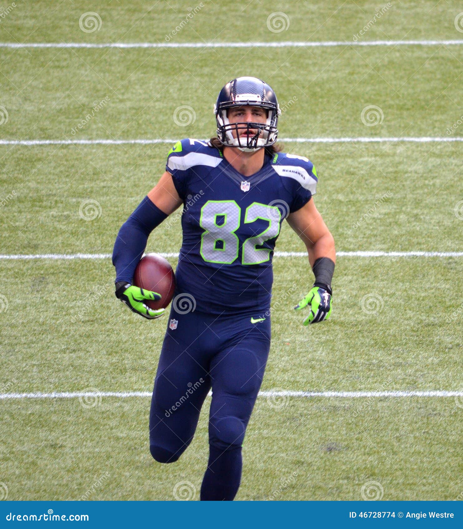Luke Willson Seattle Seahawks Tight End Editorial Stock Image - Image ...