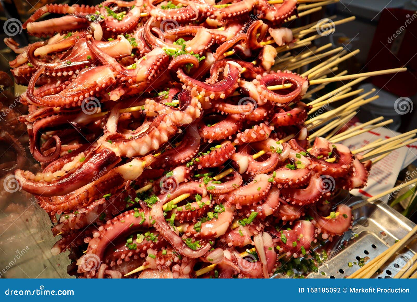 Lulas Frescas Grelhadas Como Bbq Foto de Stock - Imagem de curso ...