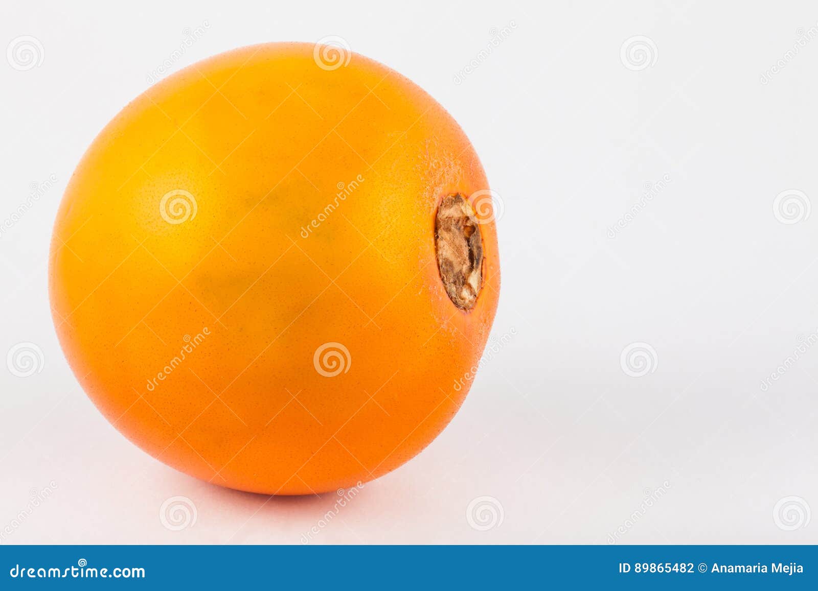 Lulo Solanum quitoense stock photo. Image of orange, fresh - 89865482