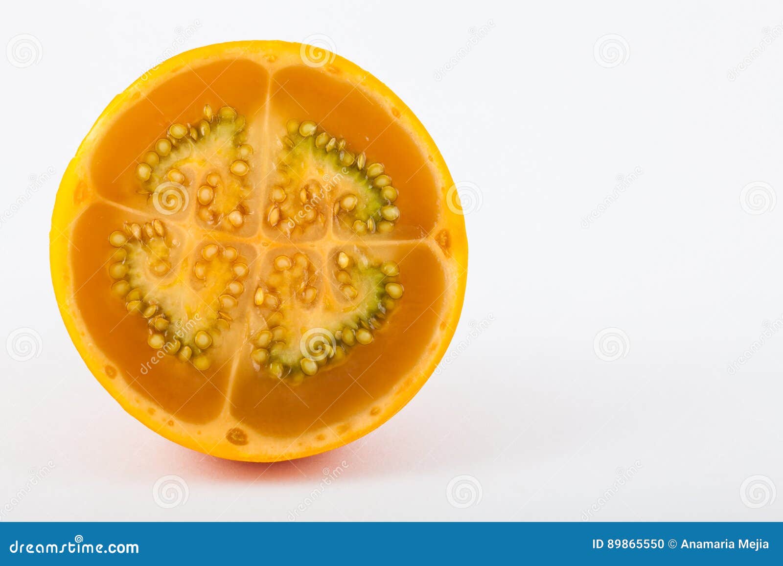 Lulo Solanum quitoense stock photo. Image of healthy - 89865550