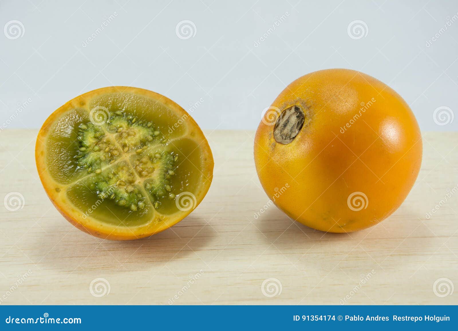 Lulo tropisk frukt arkivfoto. Bild av avskyvärd, fröjd - 91354174