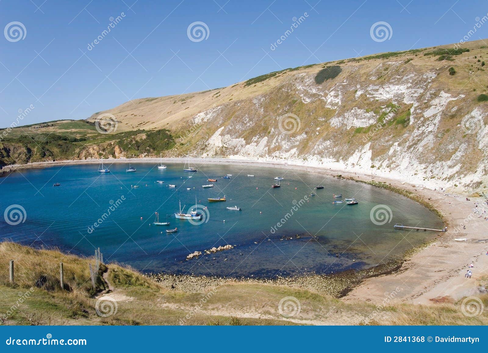 Lulworth cove stock photo. Image of united, british, coast - 2841368