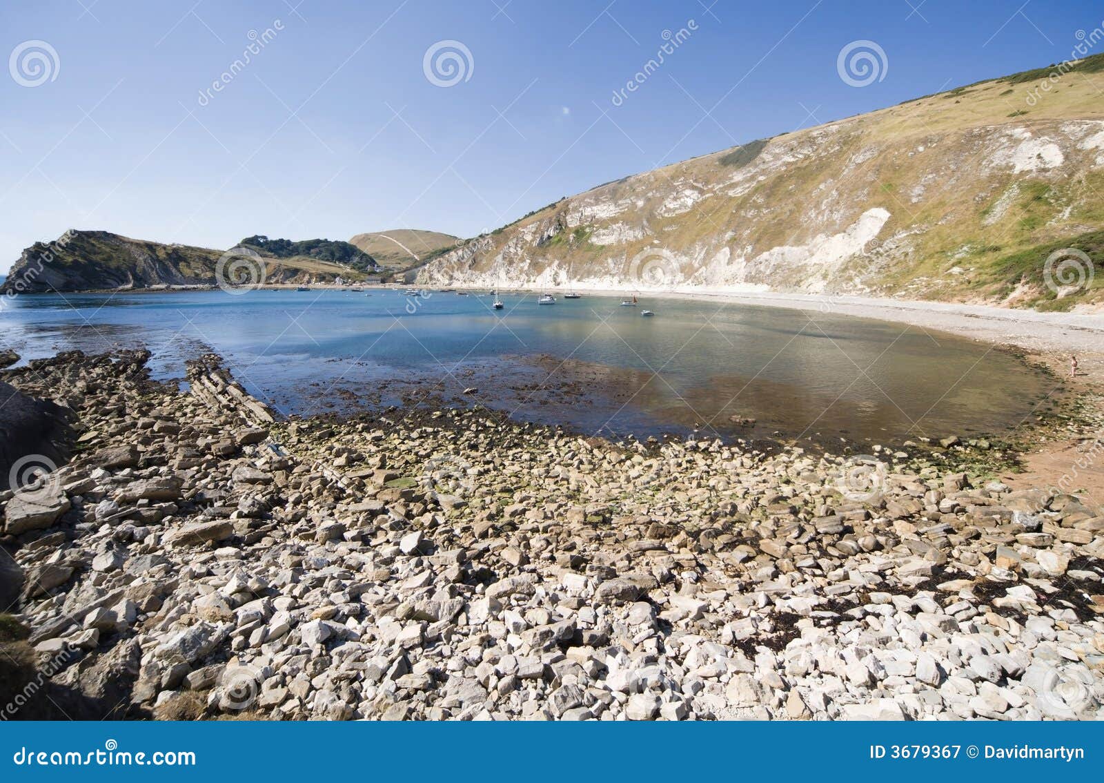 Lulworth cove stock image. Image of british, kingdom, beaches - 3679367