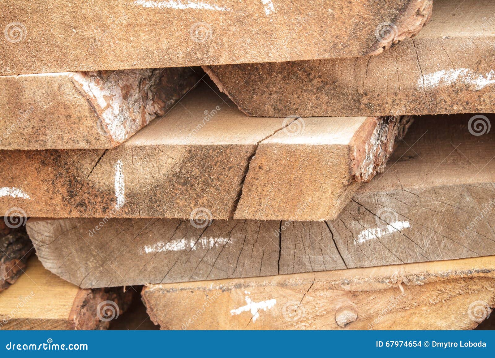Lumber Industrial Wood Texture, Timber Butts Background Stock Photo ...