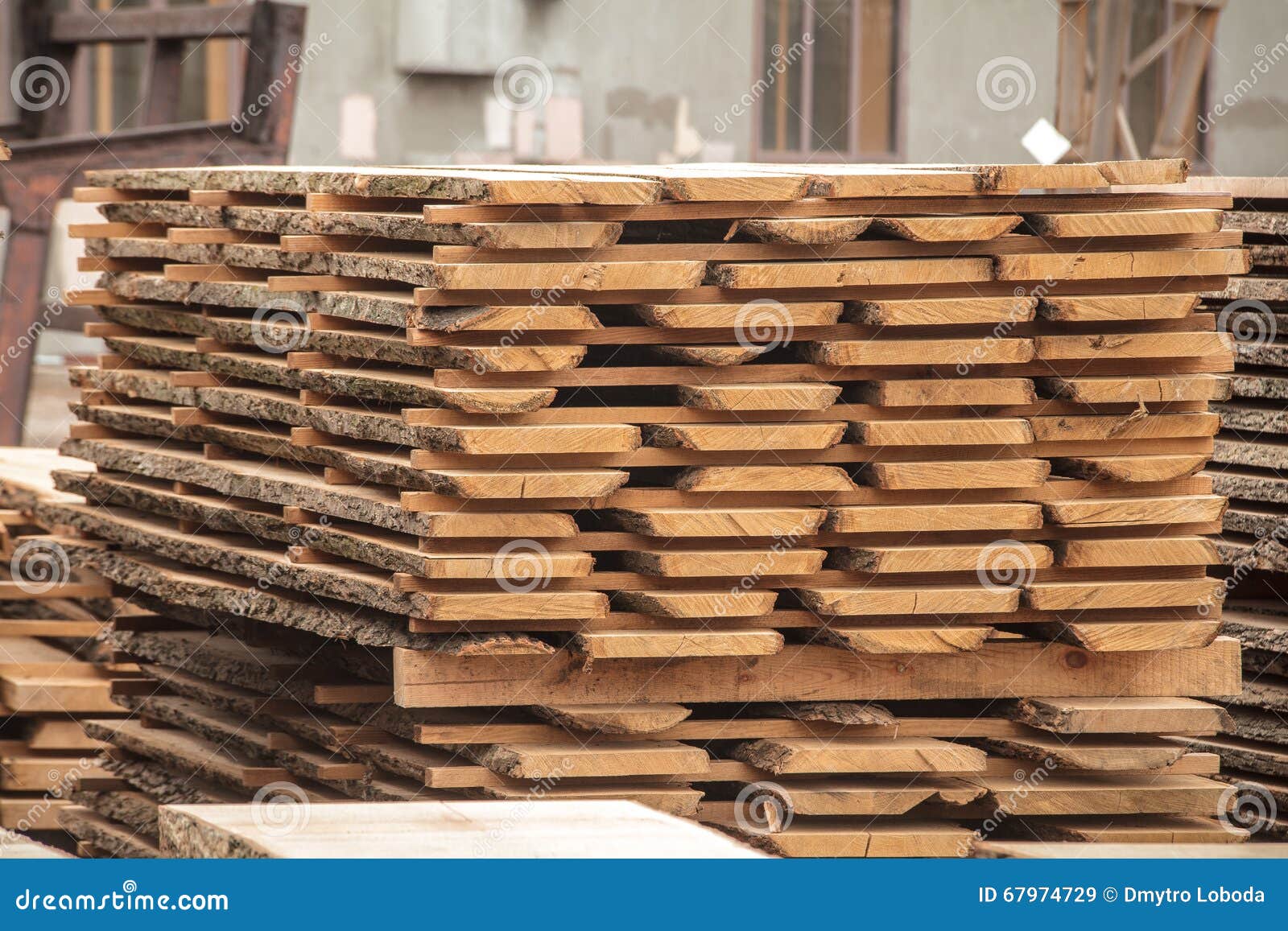 Lumber stack boards stock image. Image of dump, logs - 67974729