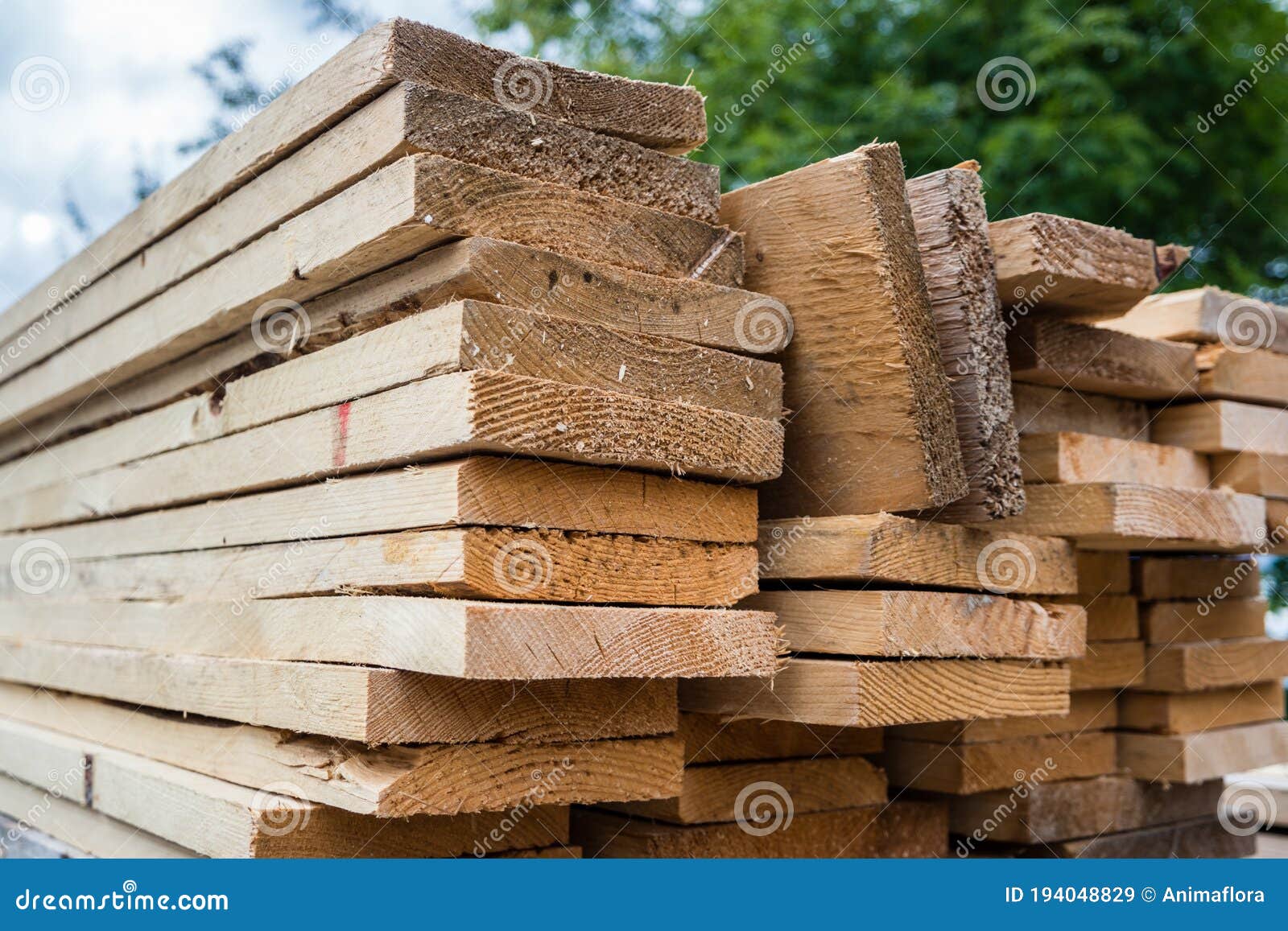 Lumber structural timber stock image. Image of timber - 194048829